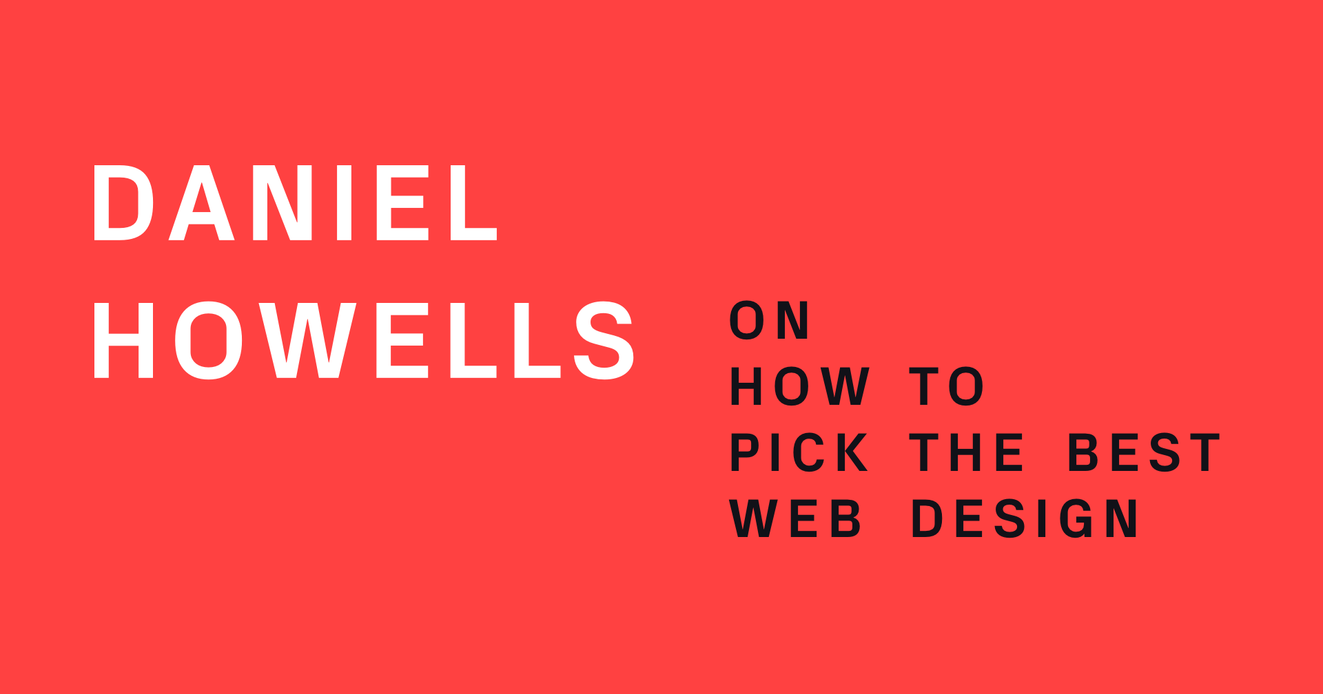 How Siteinspire's Daniel Howells Picks the Best Web Designs ...